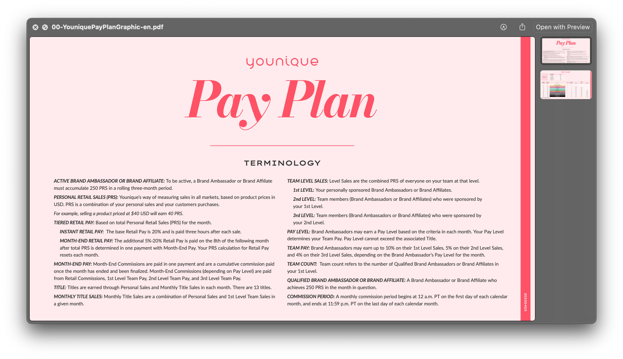 Payplan redirect